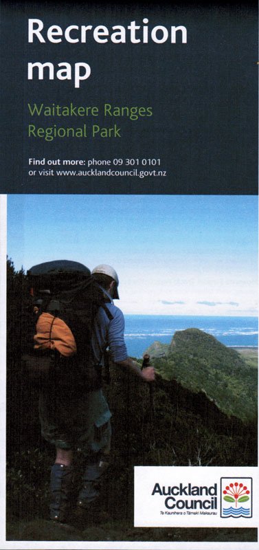 Auckland Council - Waitakere Topo Map - Auckland Council 13 : Equipment ...